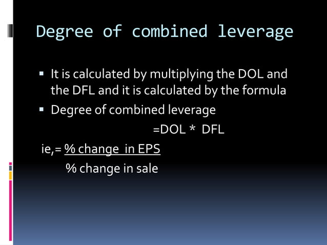 Types of leverages | PPTX | Business Accounting & Finance | Business