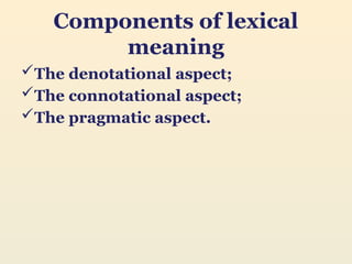 Types of lexical meaning .pptxTypes of lexical meaning .pptx
