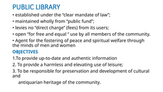 TYPES OF LIBRARIES AND INFORMATION CENTRES.pptx