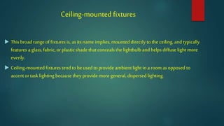 Types of lighting | PPTX