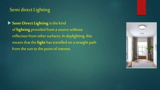 Types of lighting | PPTX