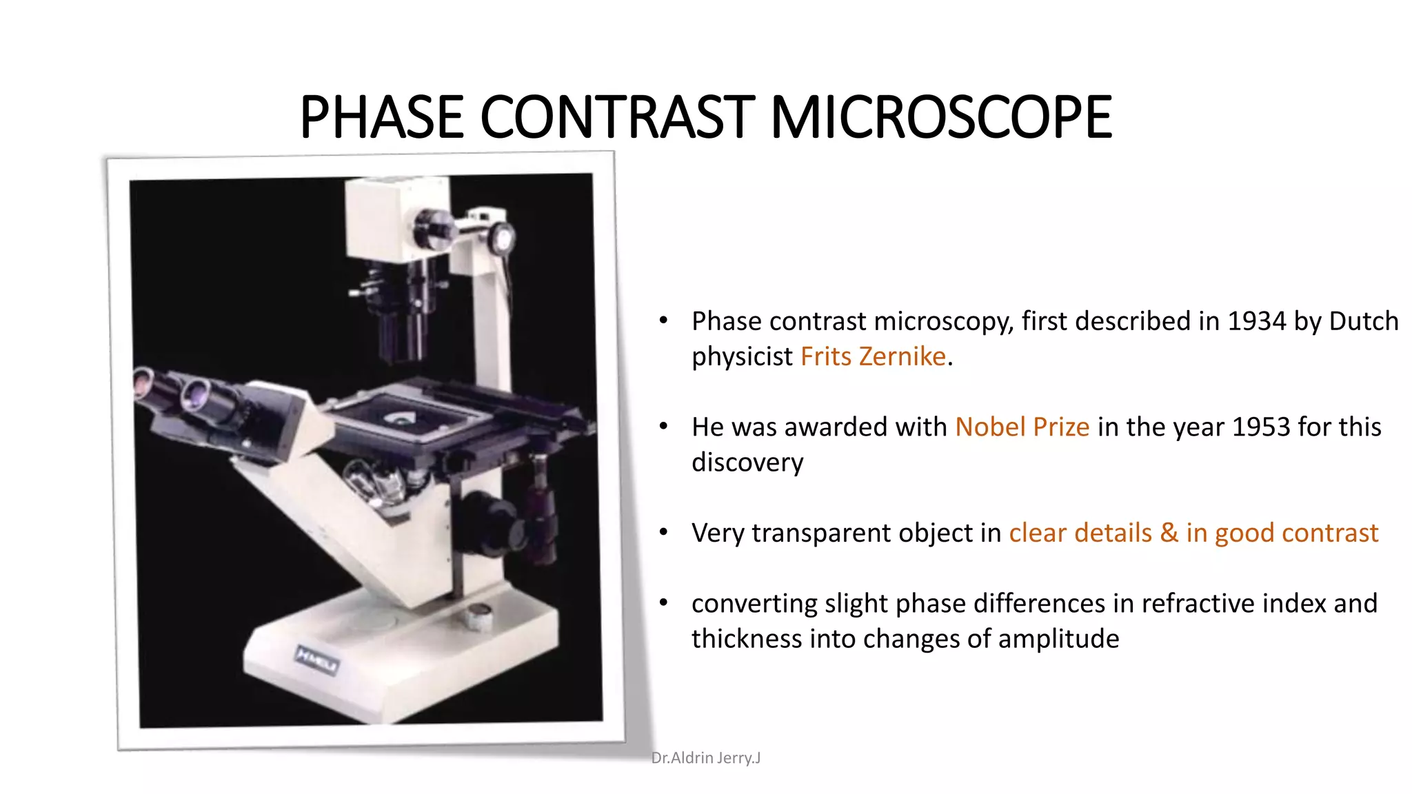 Types of light microscopy | PPTX