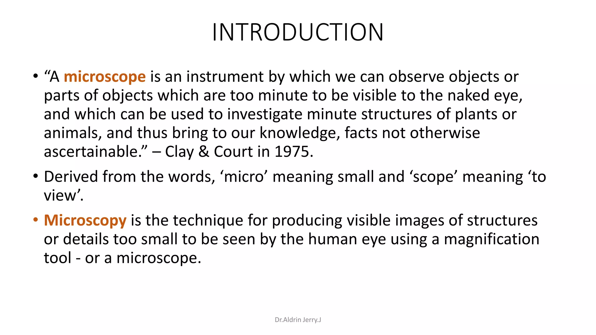 Types of light microscopy | PPTX
