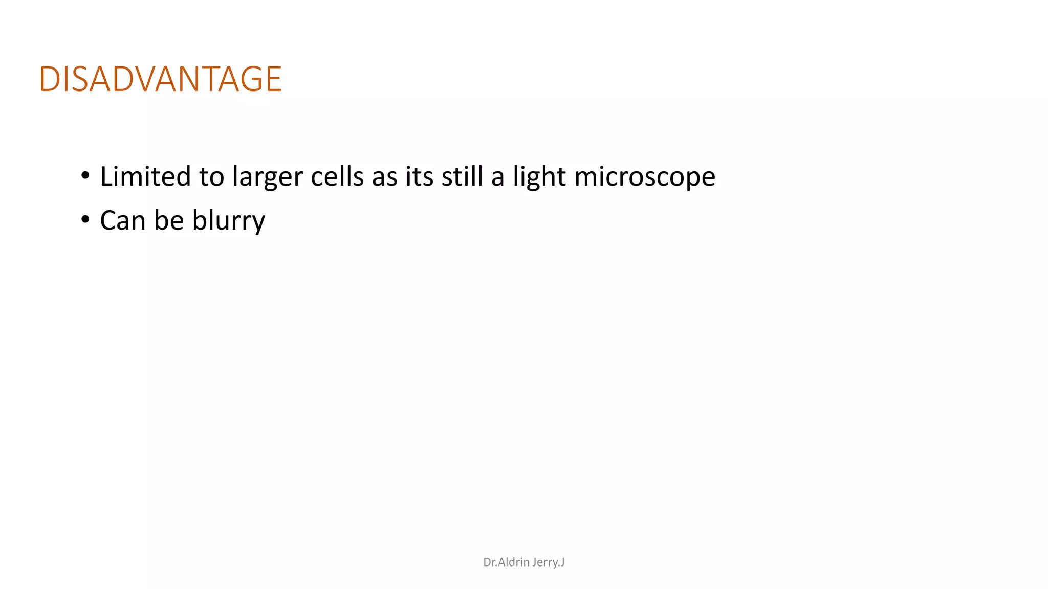 Types of light microscopy | PPTX