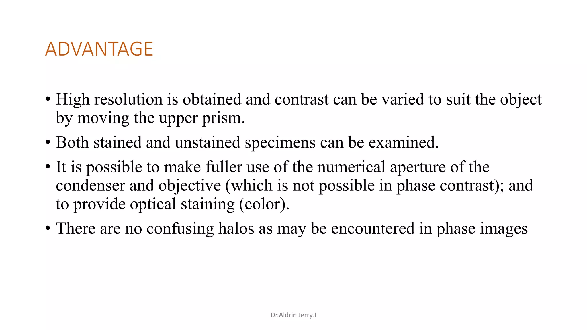 Types of light microscopy | PPTX
