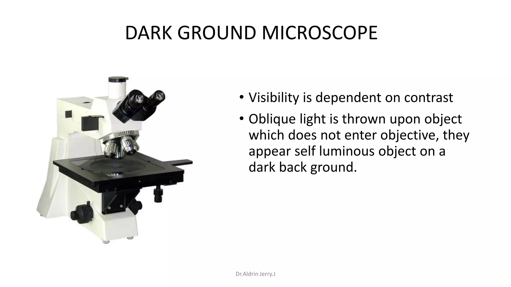Types of light microscopy | PPTX