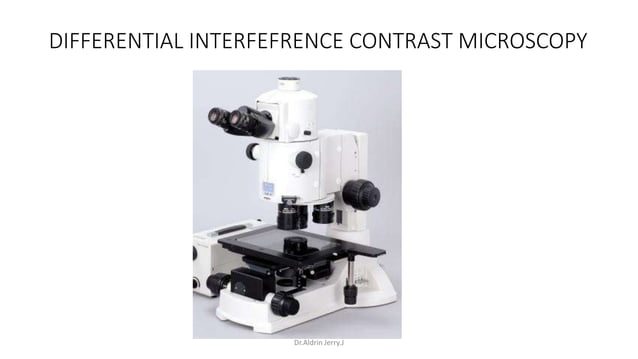Types of light microscopy | PPTX