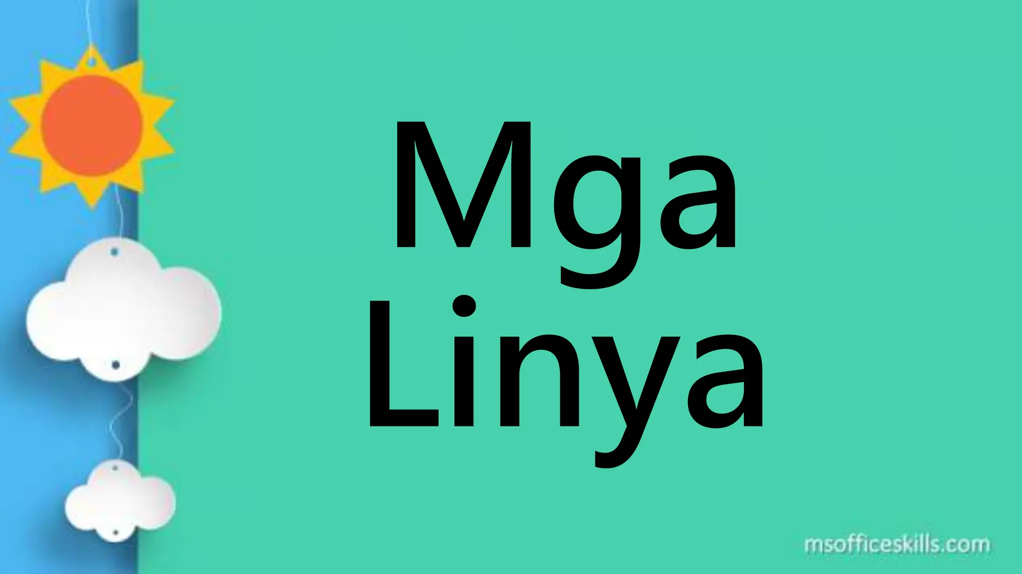 Types Of Line that are suitable for grade 1 learners in FILIPINO | PPT