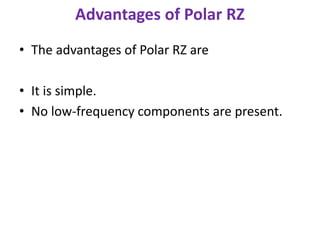 Types of line coding | PDF