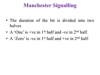 Types of line coding | PDF