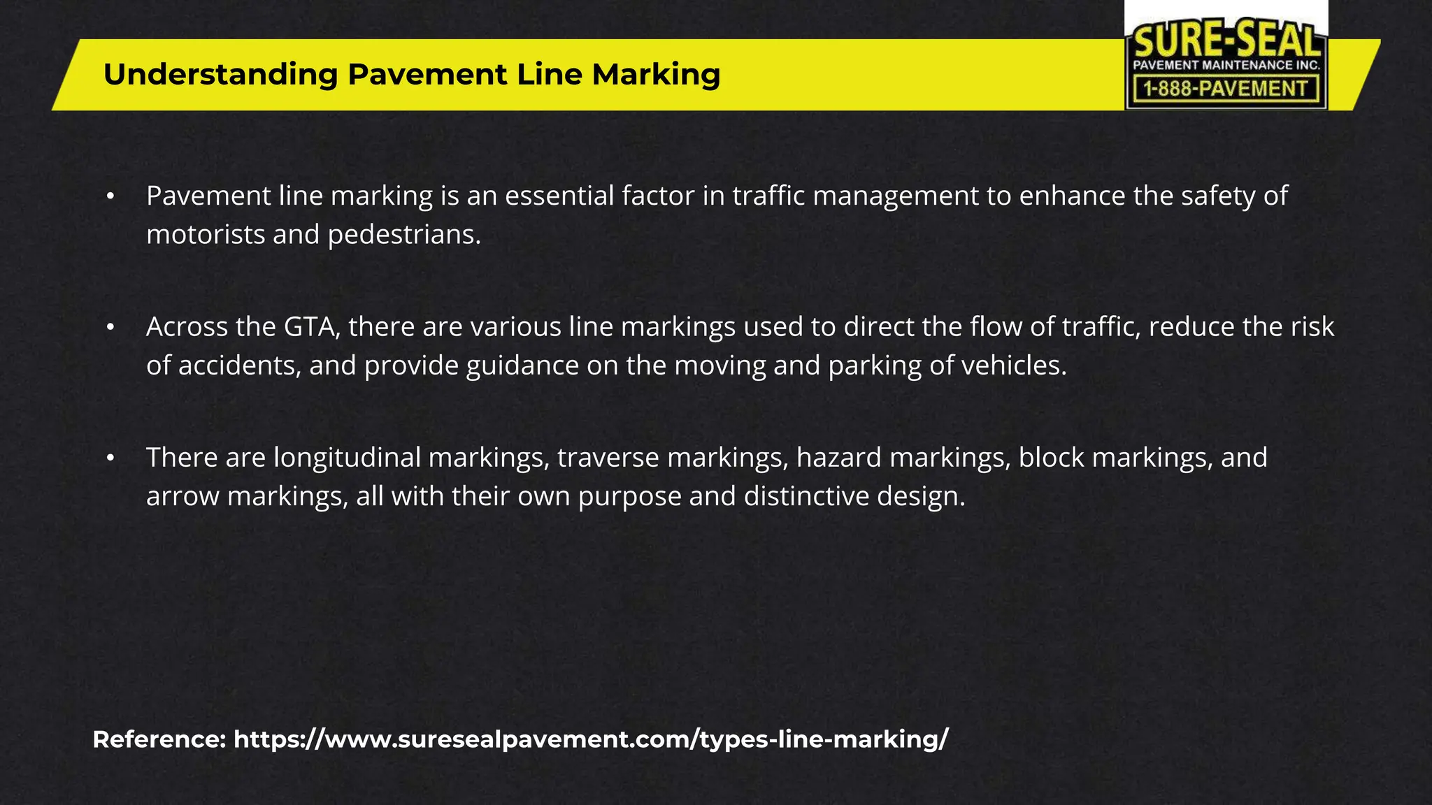 Types of Line Marking | PPTX