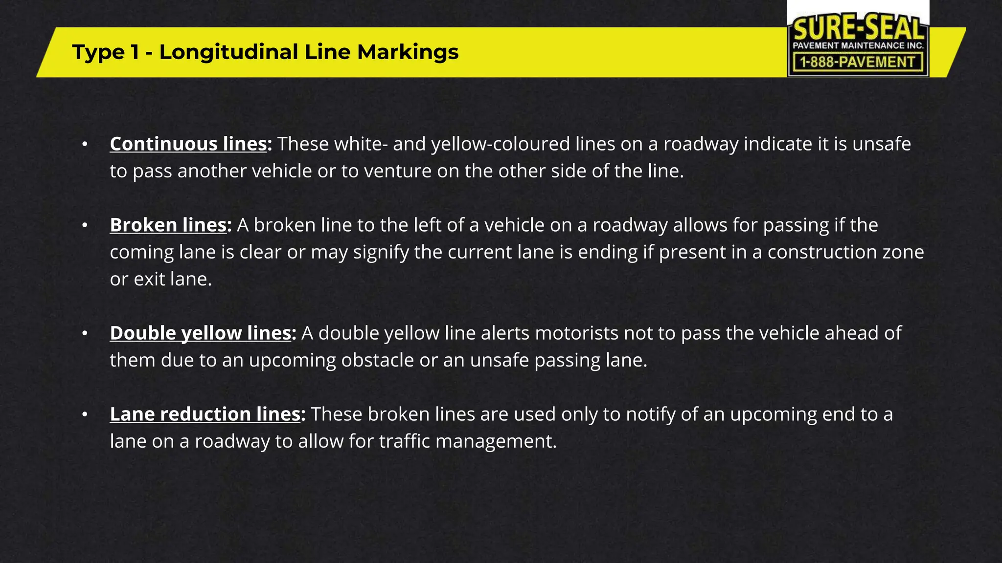 Types of Line Marking | PPTX