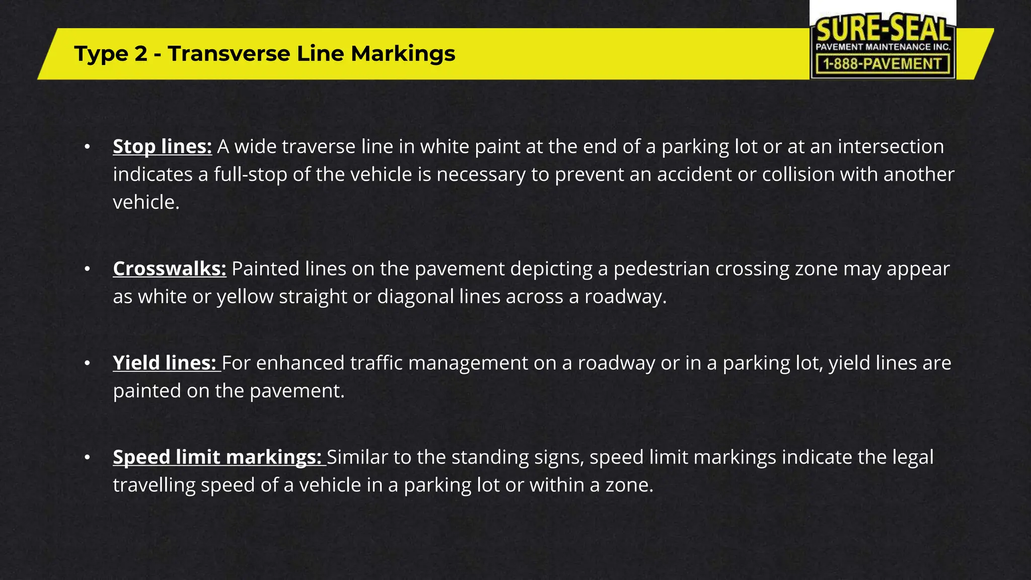 Types of Line Marking | PPTX