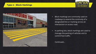 Types of Line Marking | PPTX