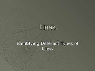 Types of lines | PPT