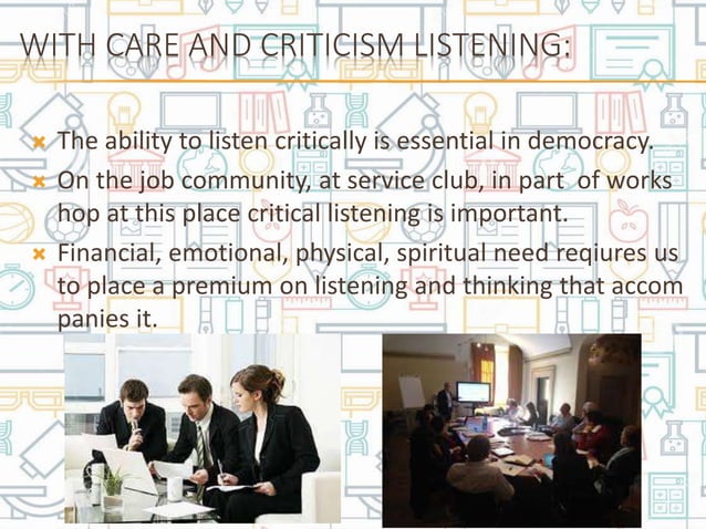 Types of listening | PPTX