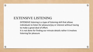 Types of listening Material by Fareed Agha.pptx