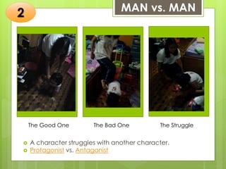 Types of literary conflict | PPT