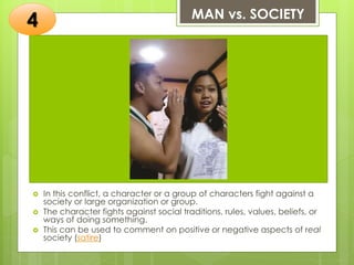 Types of literary conflict | PPTX