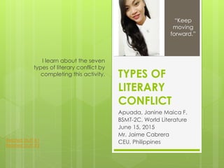 Types of Literary Conflict | PPTX