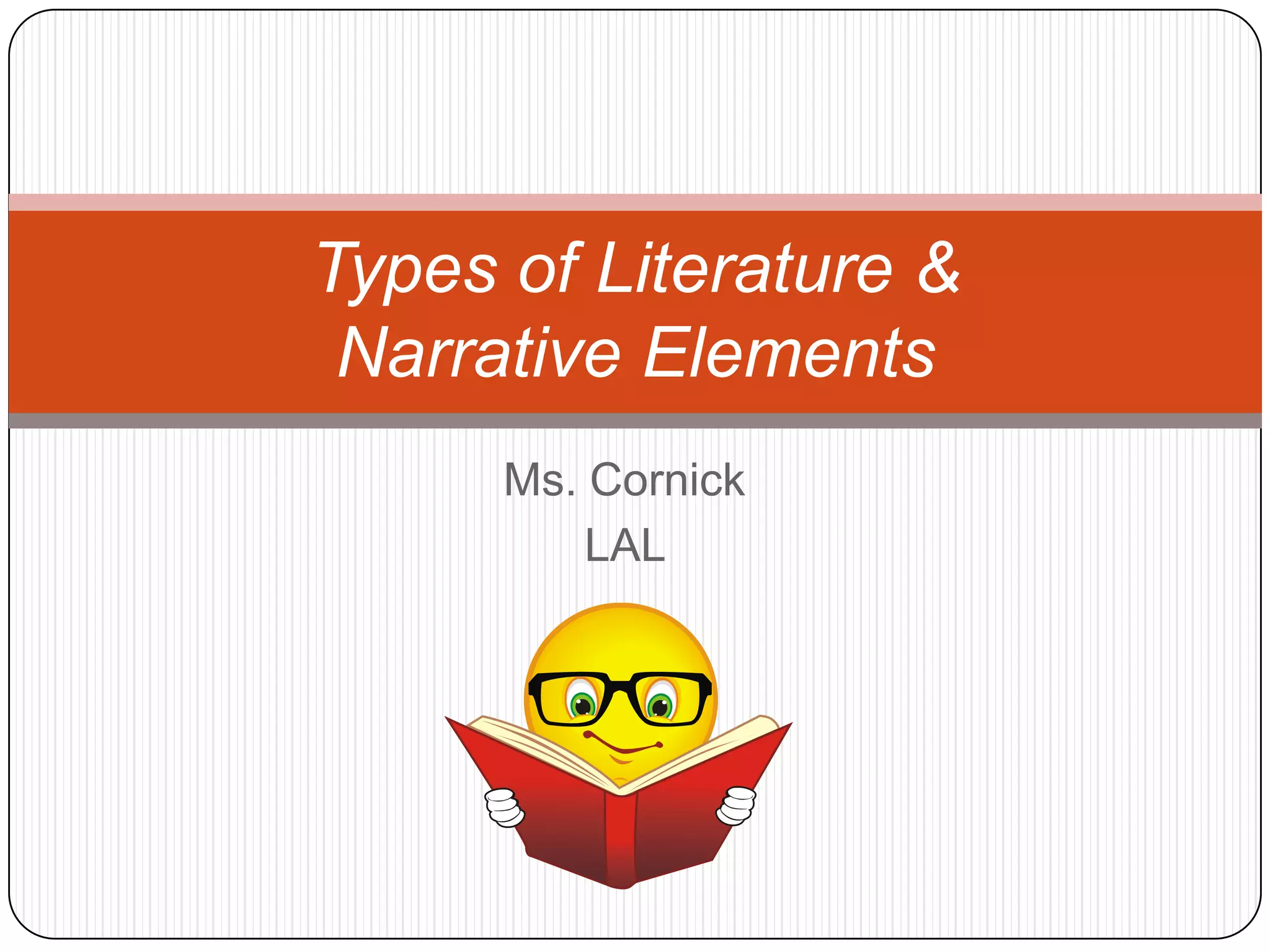 Types Of Literature | PPTX