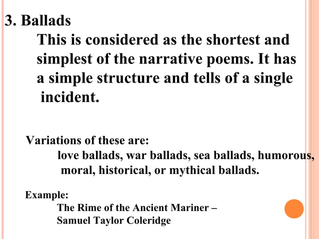 Types of literature | PPT