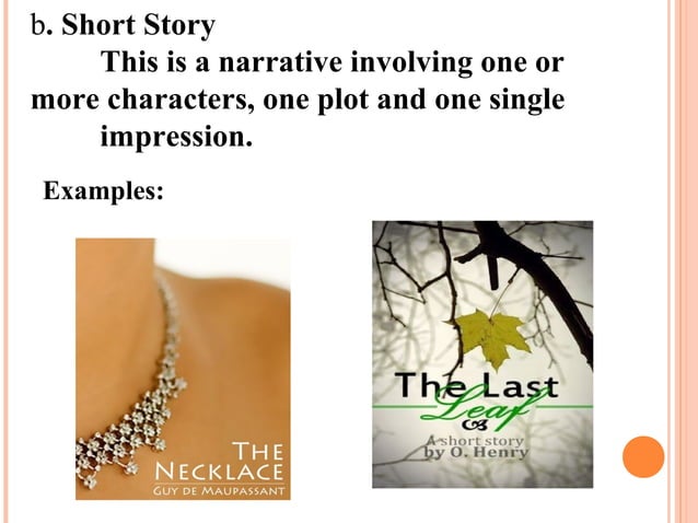 Types of literature | PPT