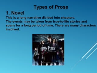 Types of Literature | PPT