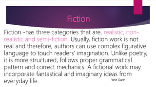 Types of literature | PPTX