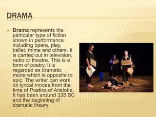 Types of Literature for Students | PPT