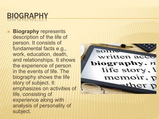 Types of Literature for Students | PPT