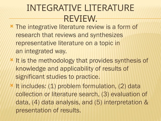 Types of literature review Types of literature review | PPTX