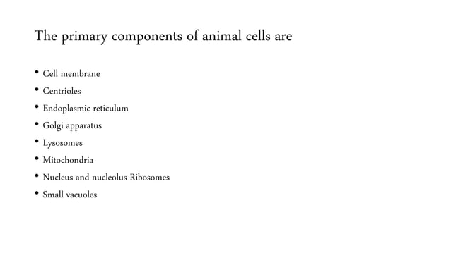 Types of living cells | PPTX | Biological Sciences | Science