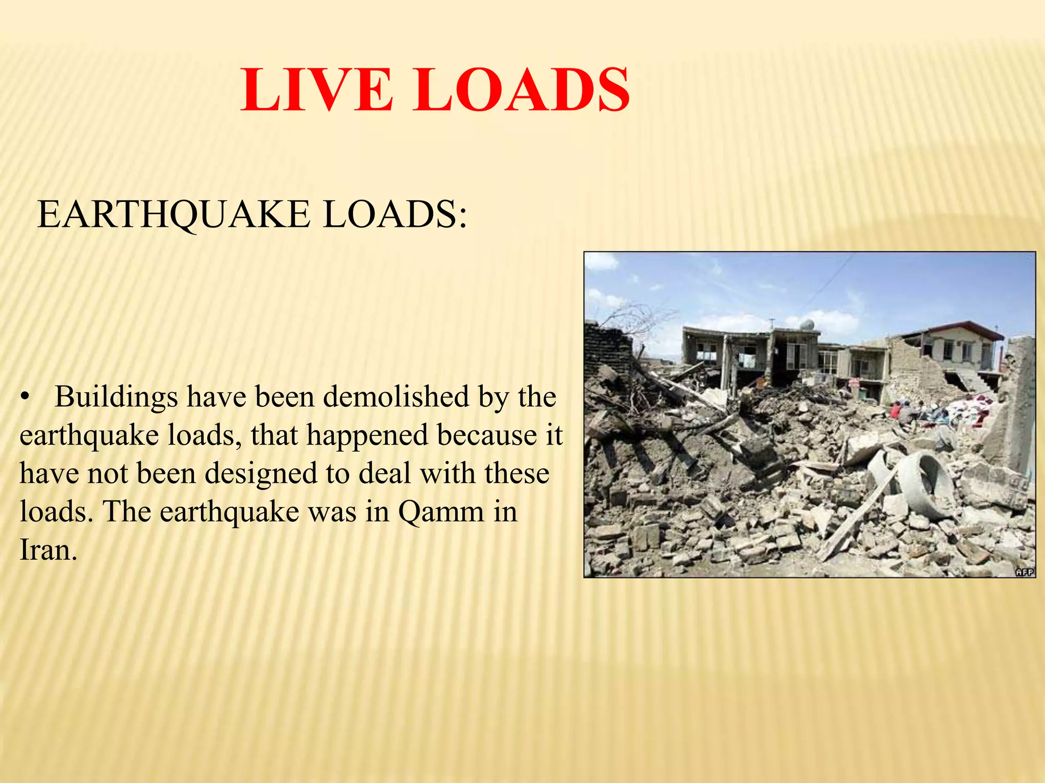 Types of loads | PPTX