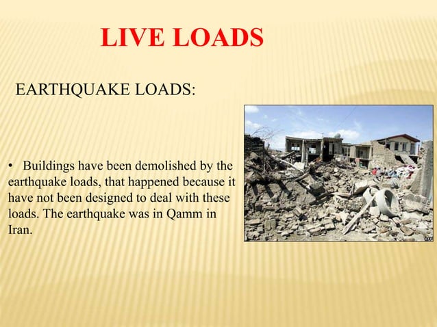 Types of loads | PPTX | Civil Engineering Industry | Industries