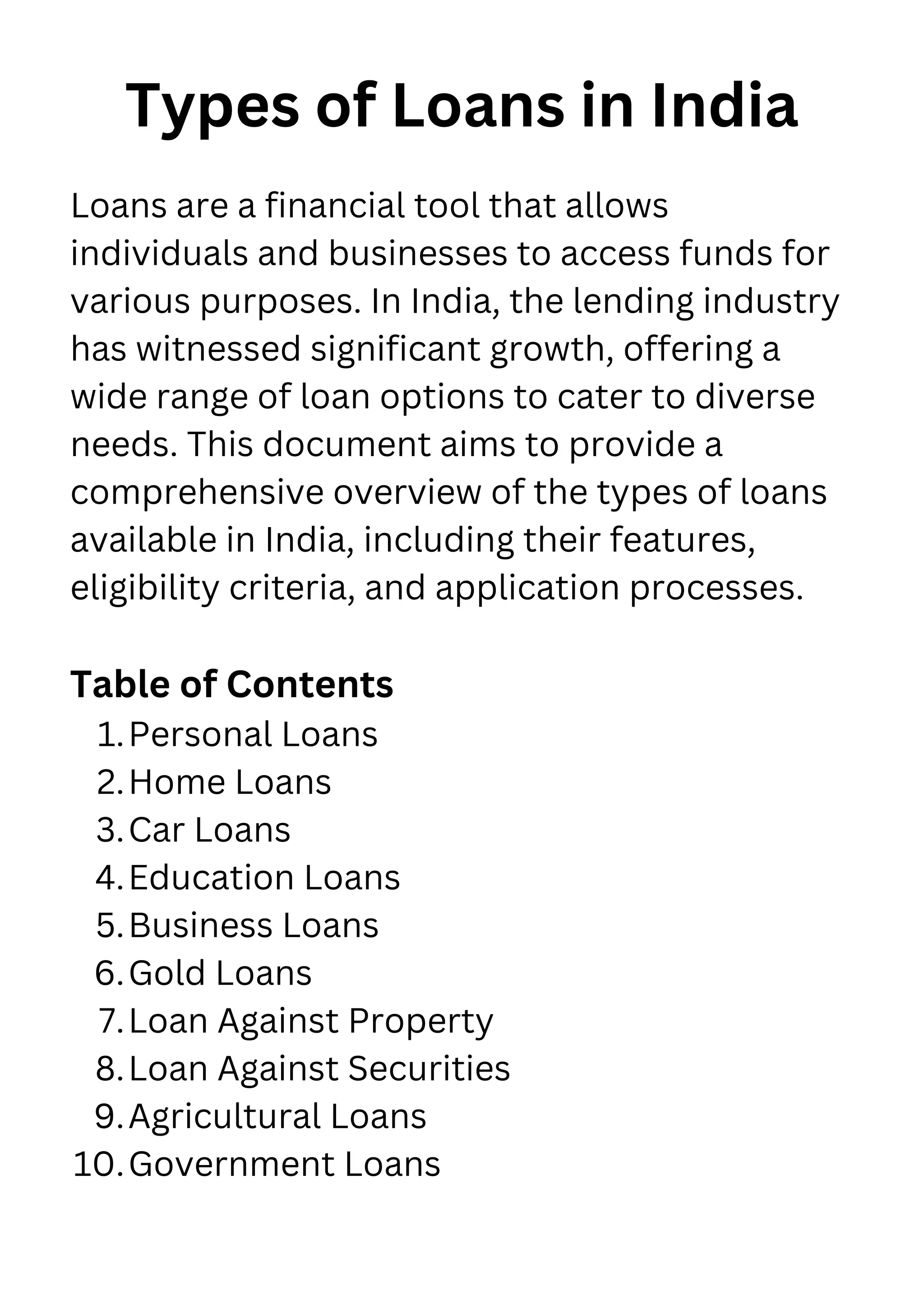 Types of Loans in India.pdf