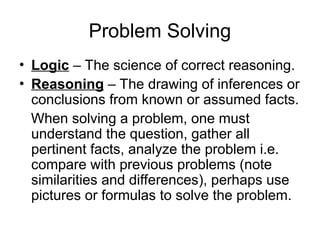 types of logic lecture in Math 8 for third quarter | PPT