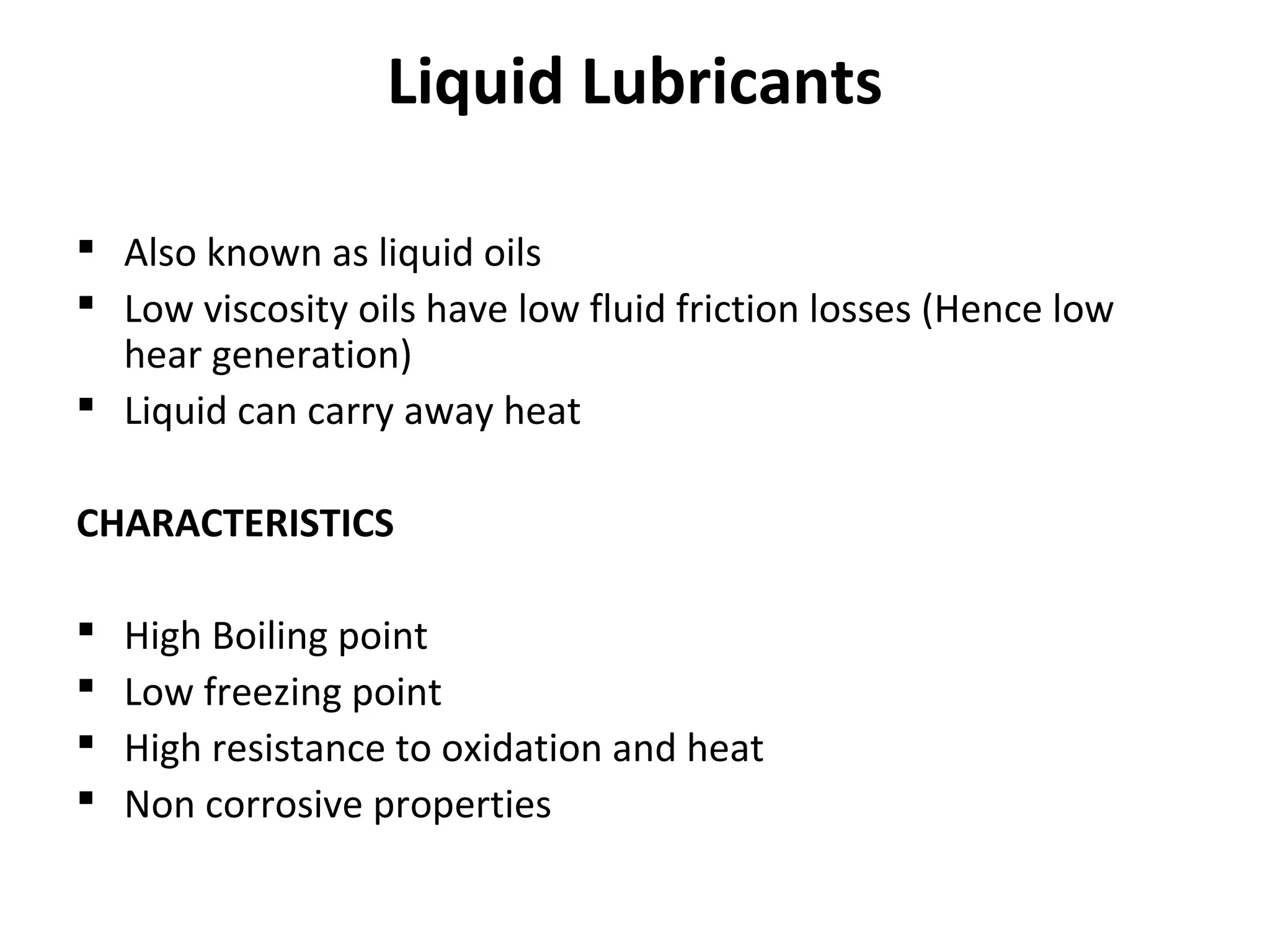 Types of lubricants | PPT