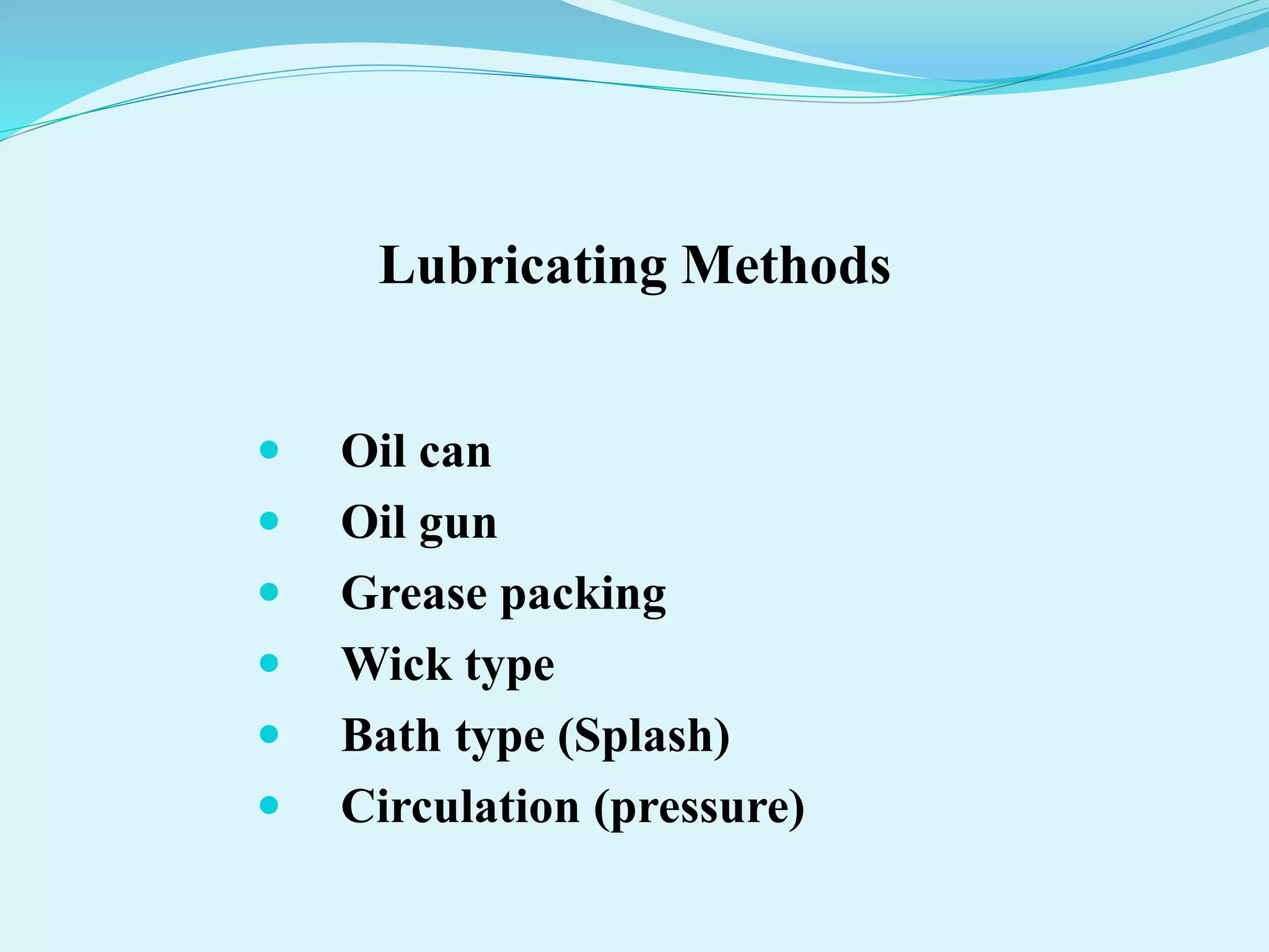 Types of lubricants | PDF