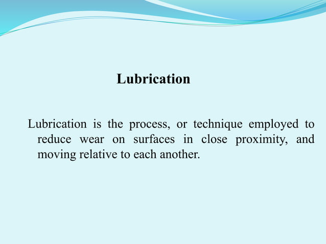 Types of lubricants | PDF | Chemistry | Science