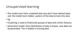 Types of machine learning.pptx