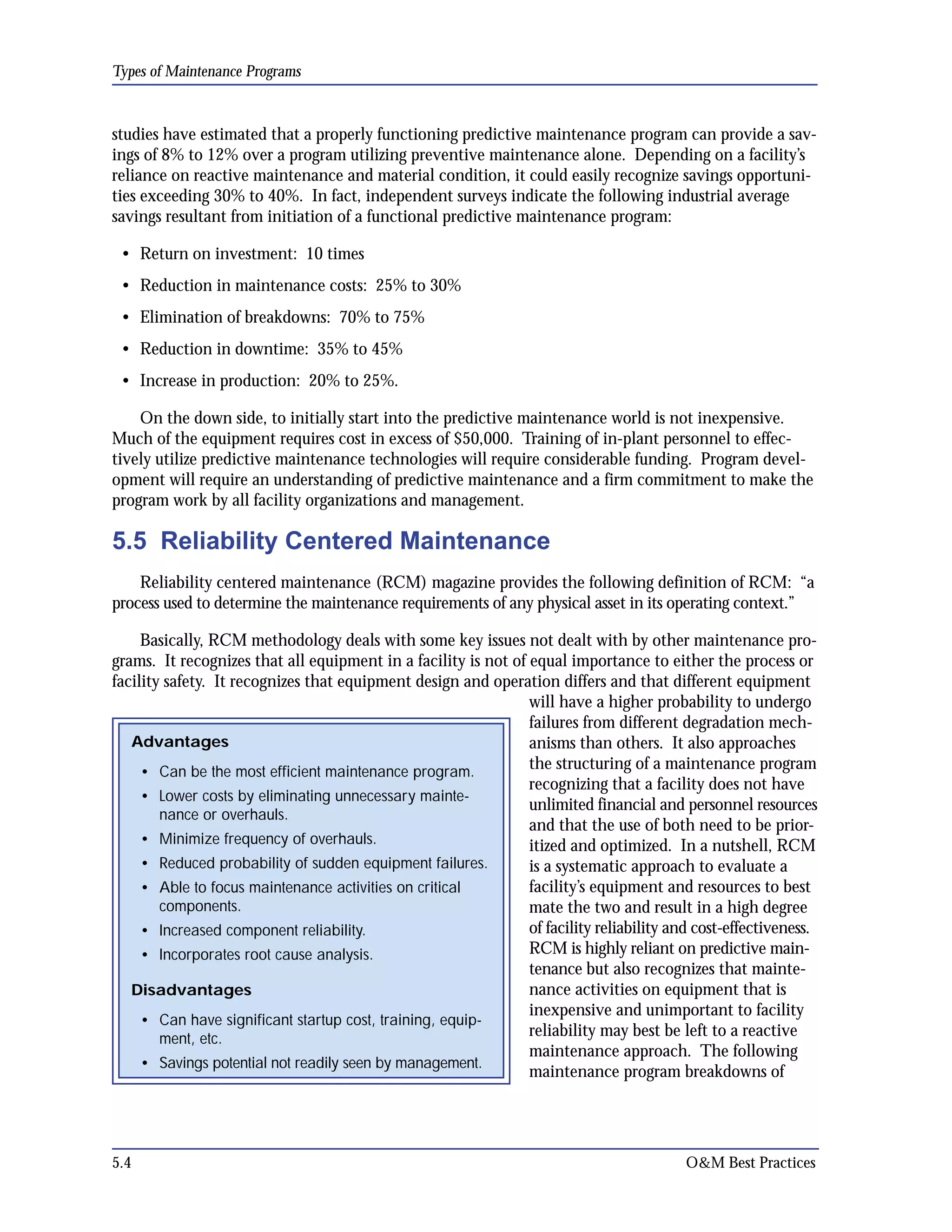Types of maintenance | PDF | Business | Business and Finance