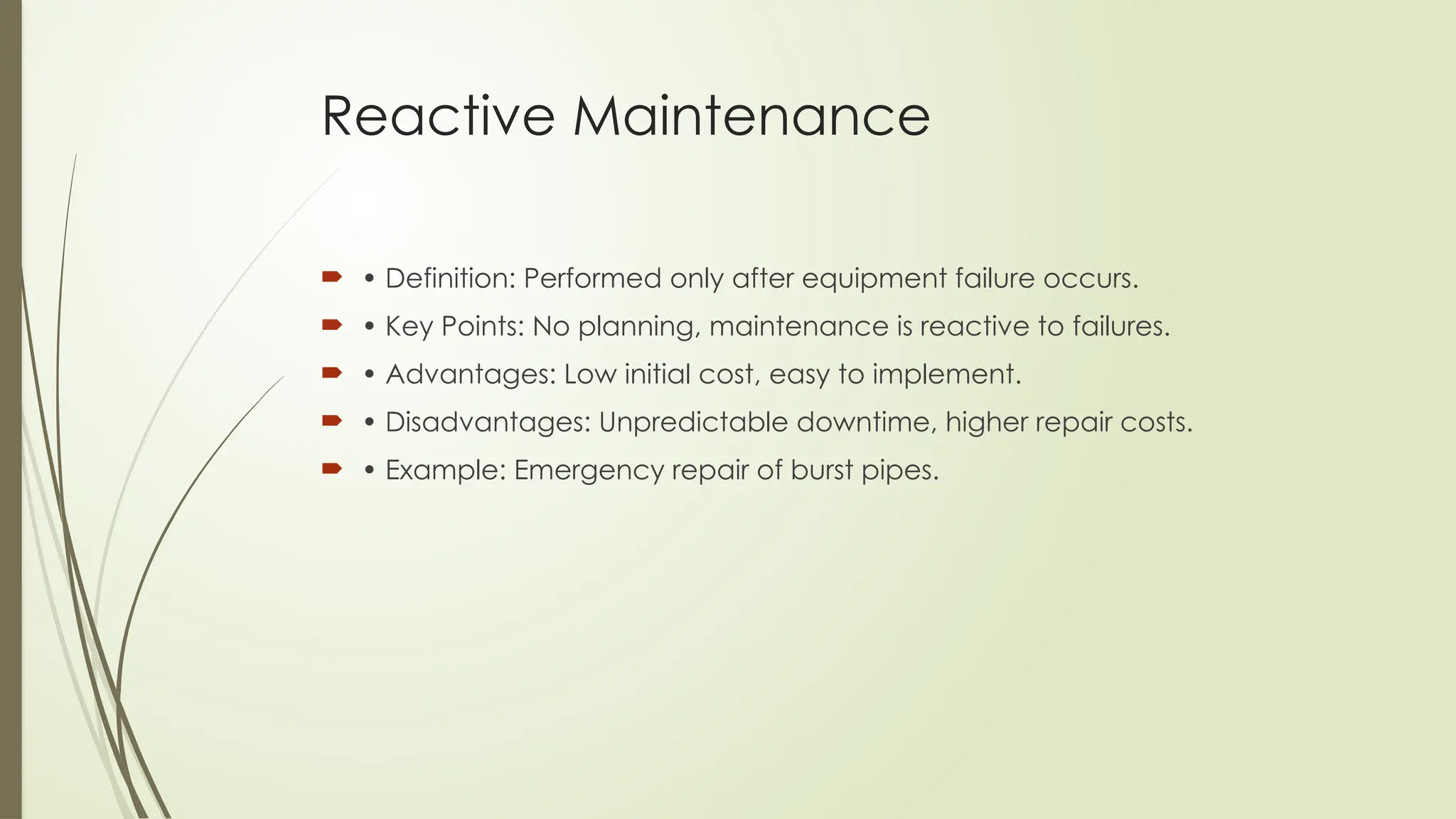 PRESENT Types of Maintenance Strategies.pptx