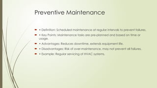 PRESENT Types of Maintenance Strategies.pptx