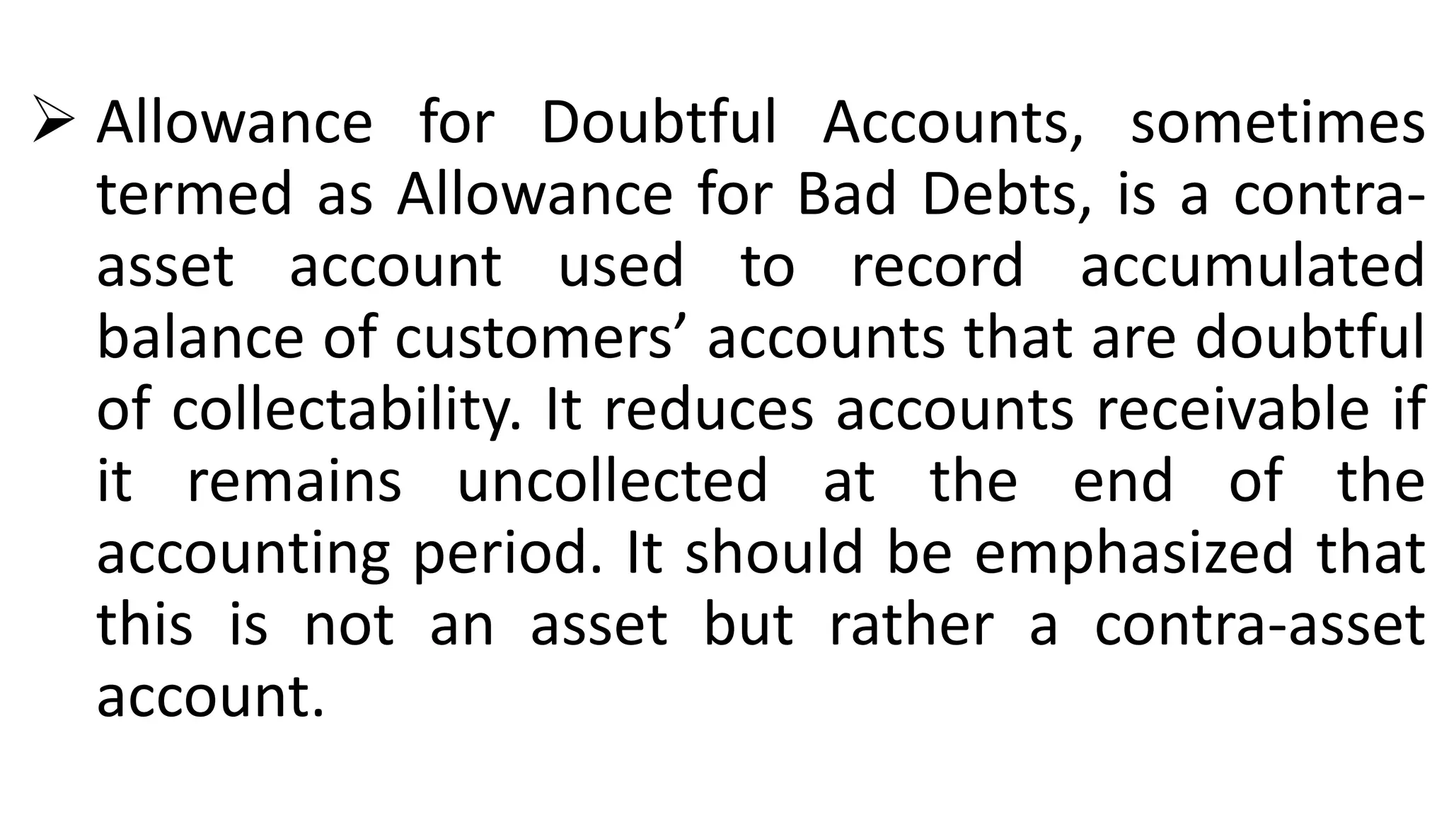 Types of major accounts | PPTX