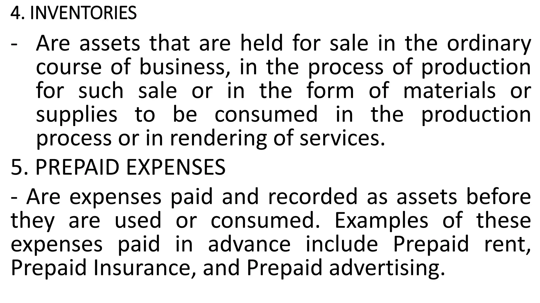 Types of major accounts | PPTX