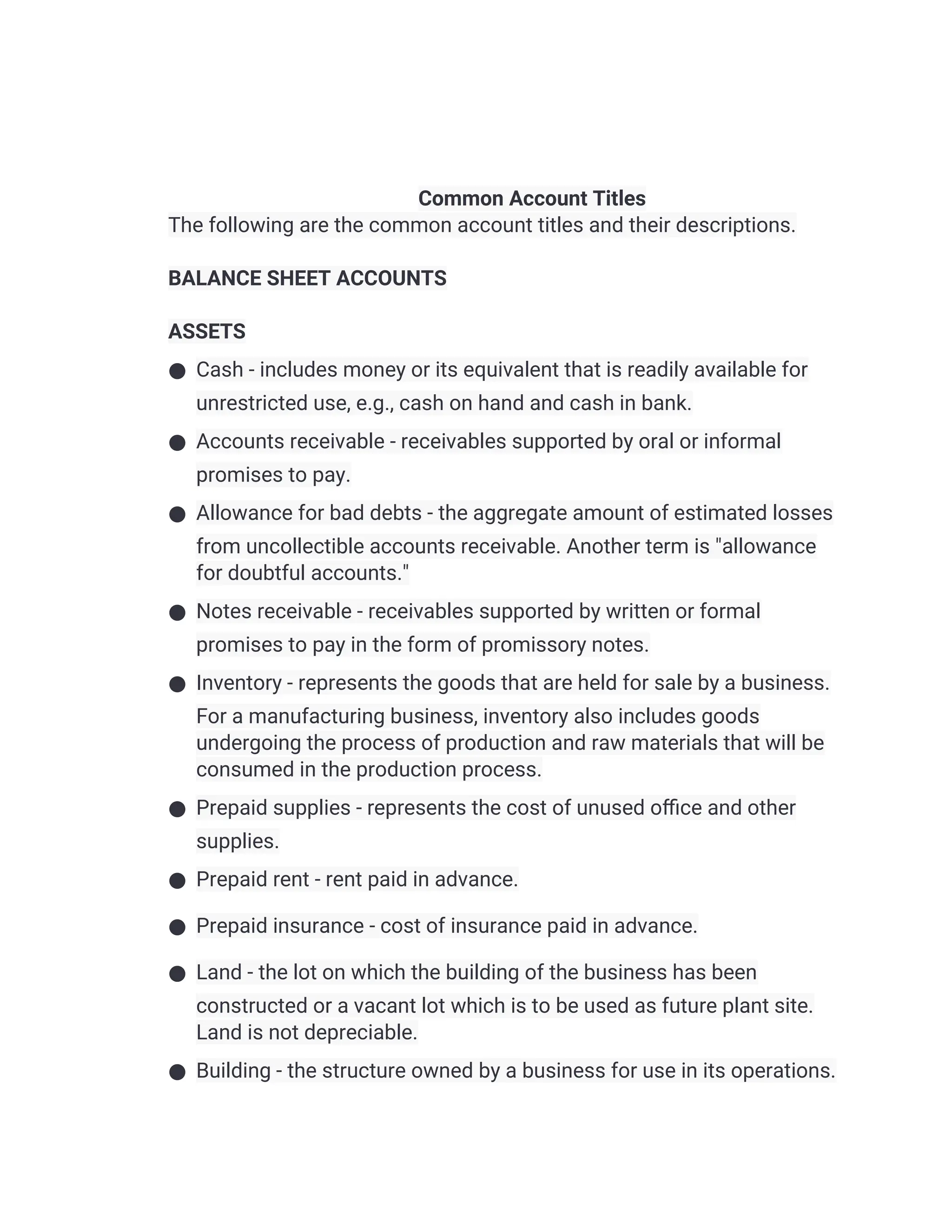 Types of Major Accounts HHHHHHHHHHHHHHHHHH | DOCX