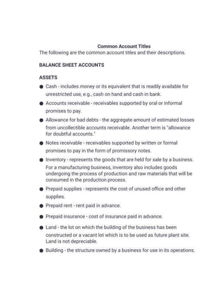 Types of Major Accounts HHHHHHHHHHHHHHHHHH | DOCX