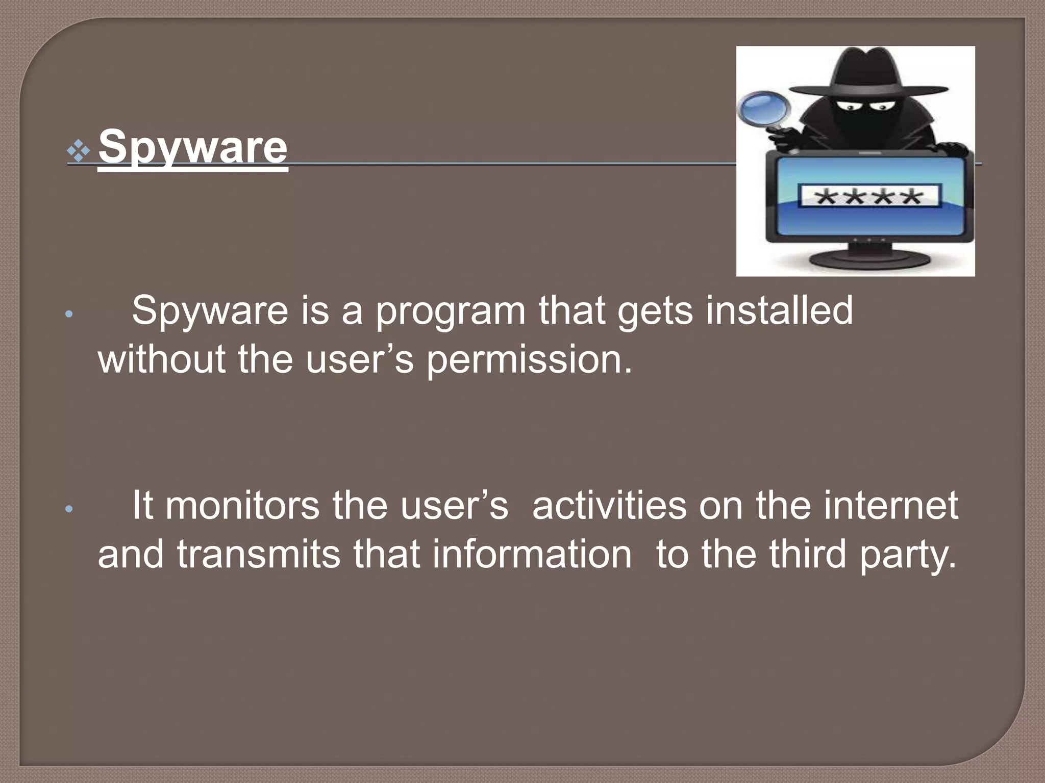 Types of malware | PPTX