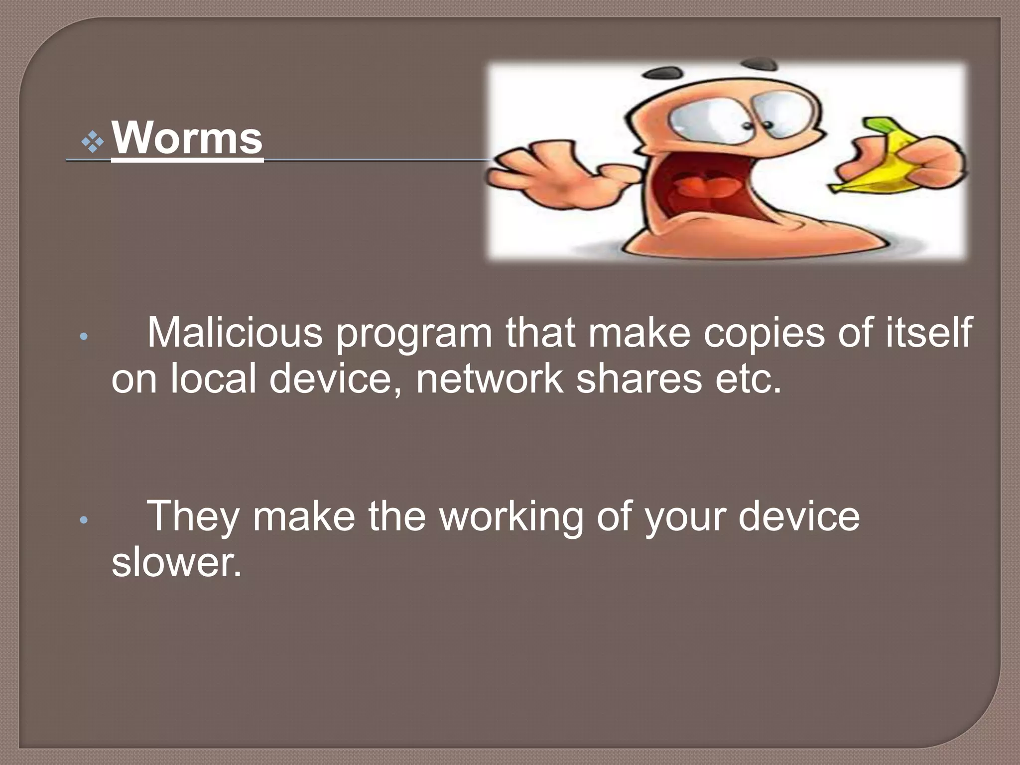 Types of malware | PPTX
